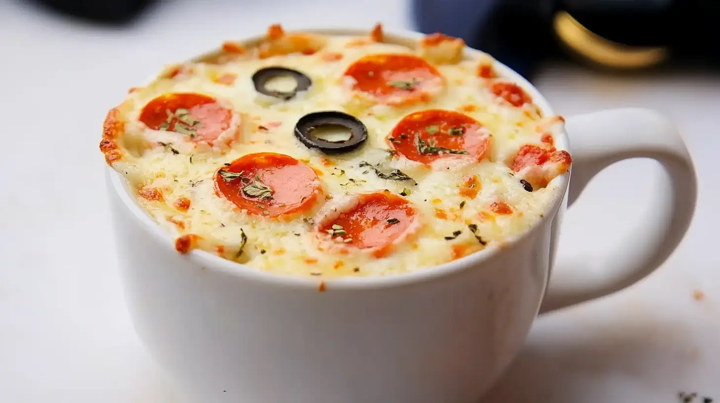 Pizza in a Mug Recipe: Foolproof, Fast, and Cheesy Good