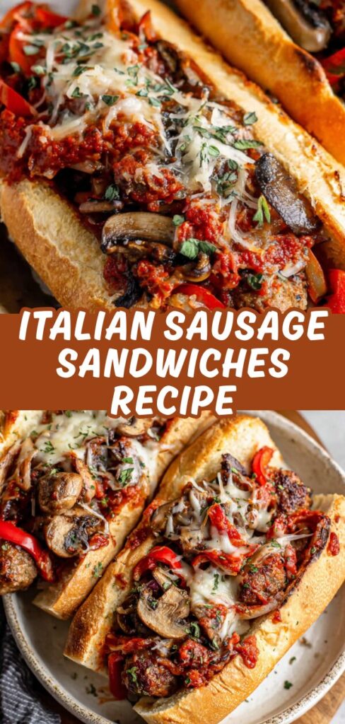 Delicious Italian Sausage Sandwiches Recipe